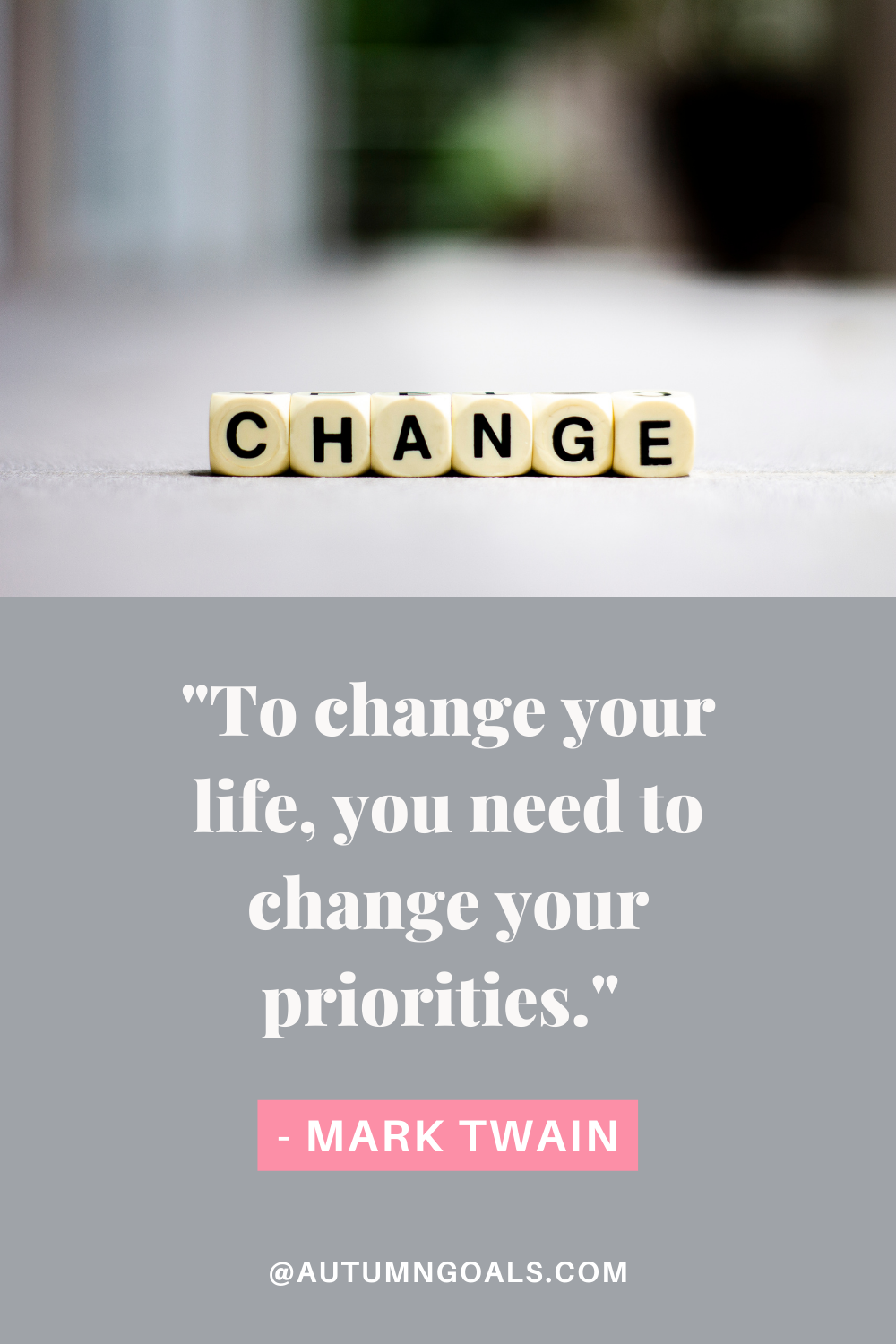 The Power of Setting Personal Priorities | Autumn Goals
