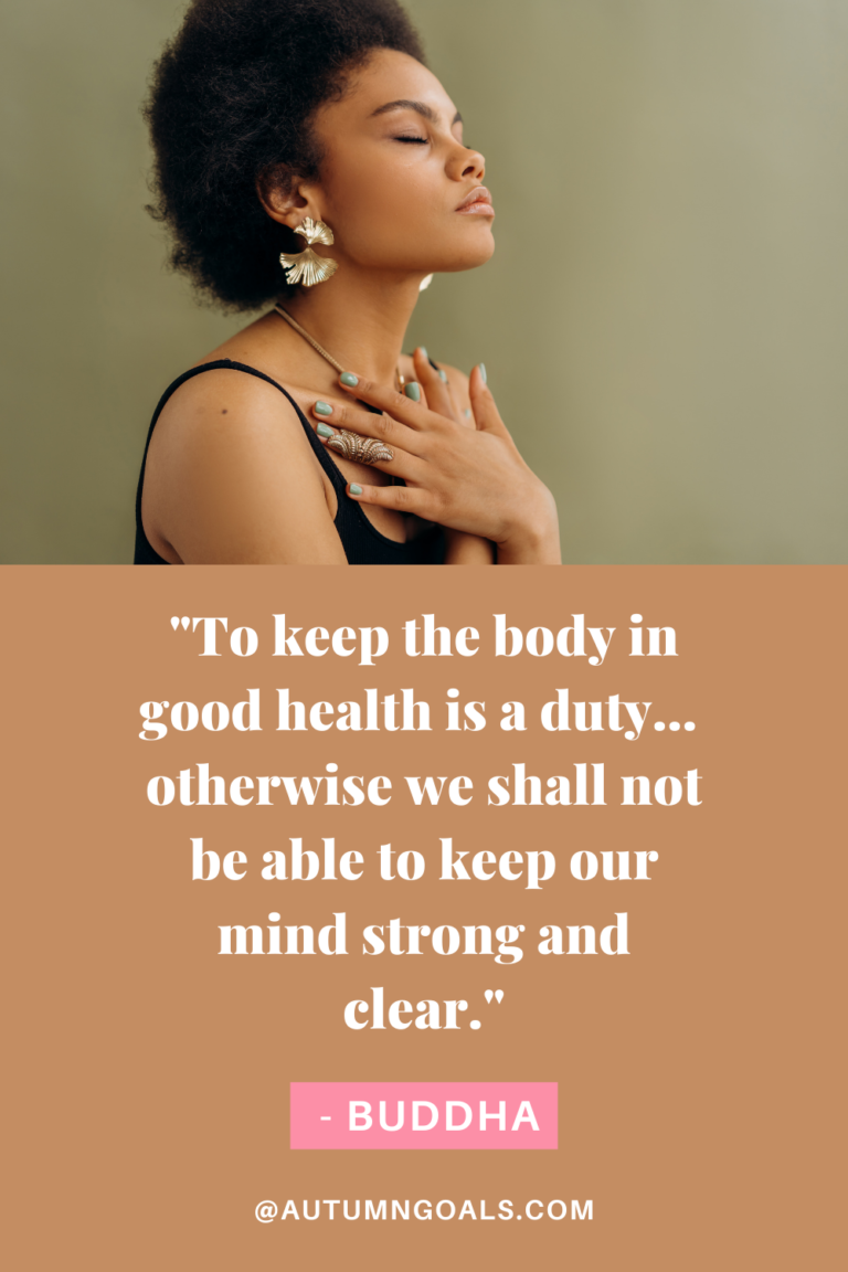 Physical Health and Well-being - a Vital Area of Life | Autumn Goals